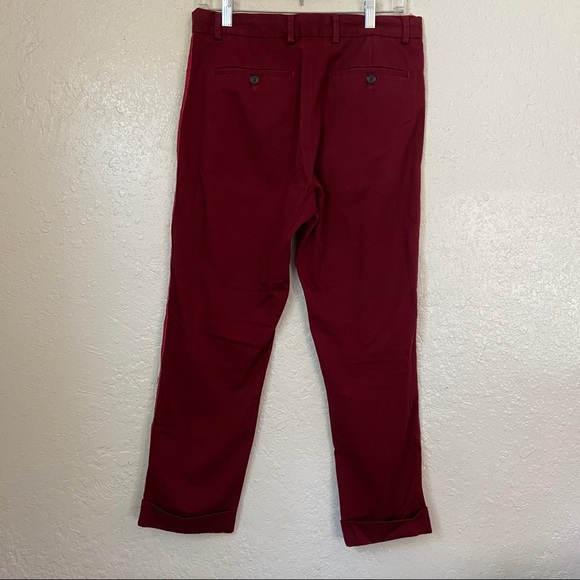 Zara | Pants | Zara Man Maroon Slacks | Poshmark